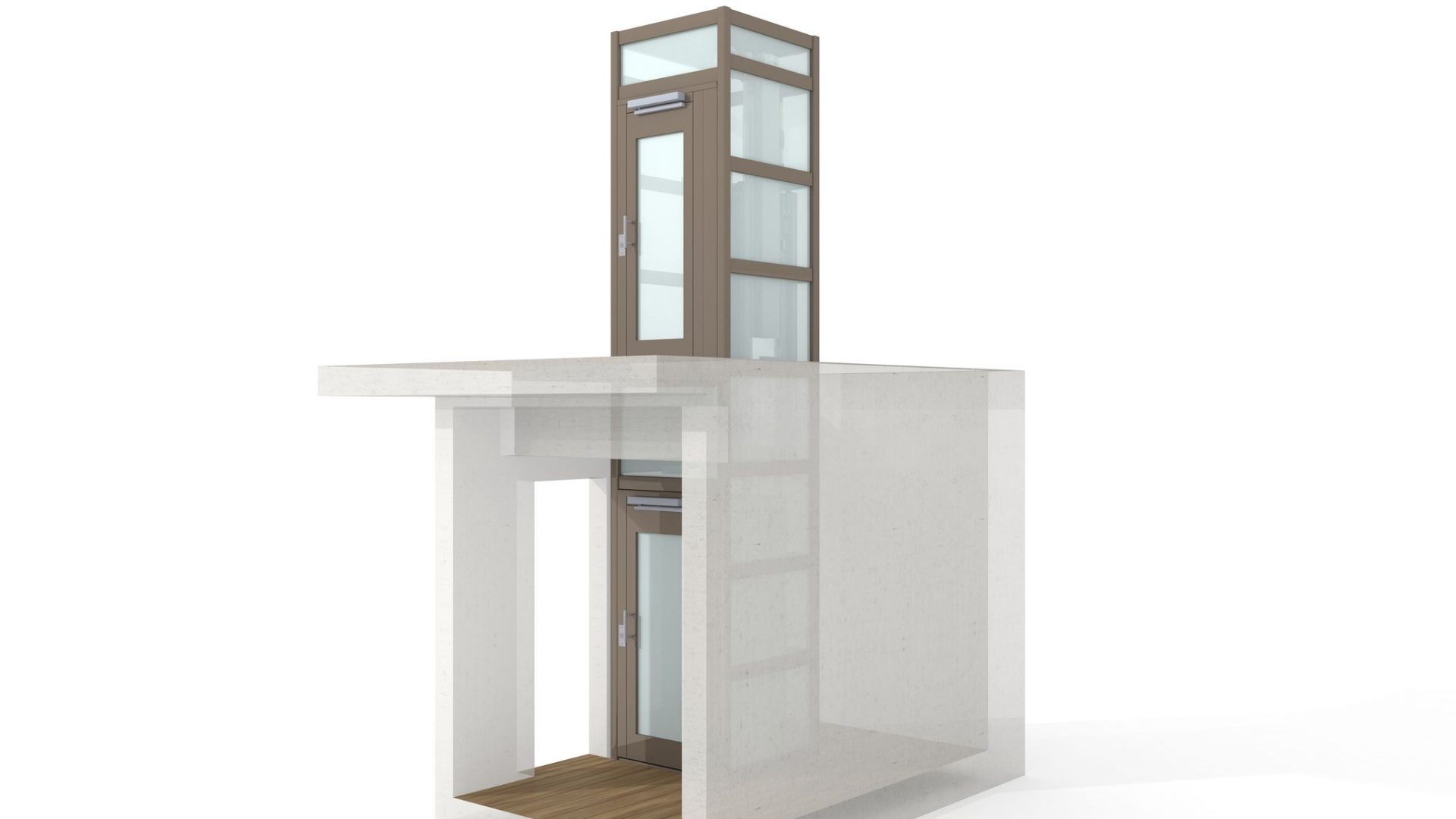 Homelift in einem Einfamilienhaus - ORBA-Lift